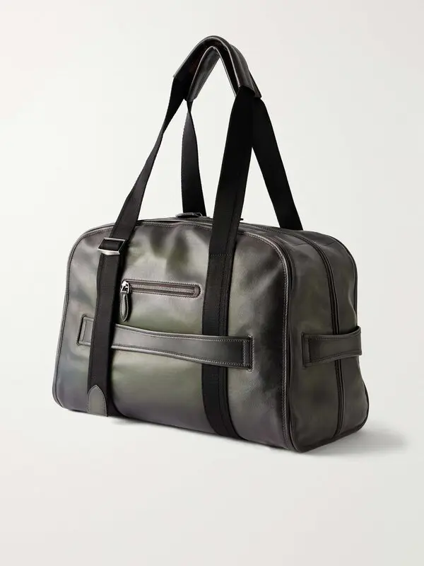 Berluti Fly 24h Leather Weekend Bag