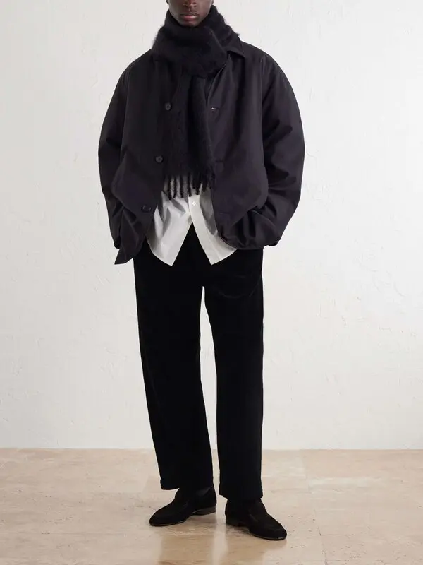 THE ROW Crena Mohair And Wool-blend Scarf