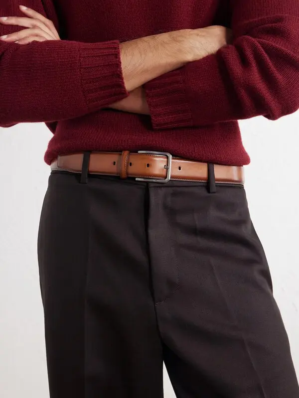 Berluti Venezia Leather Belt