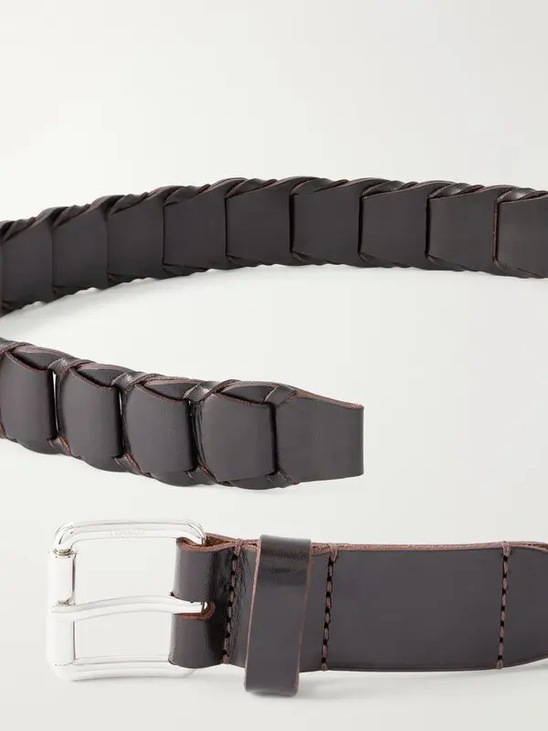 LEMAIRE Braided Leather Belt