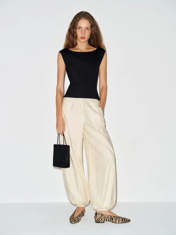 REFORMATION Elina Knit Top
