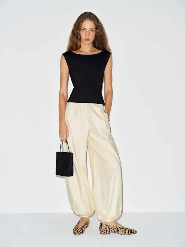 REFORMATION Elina Knit Top