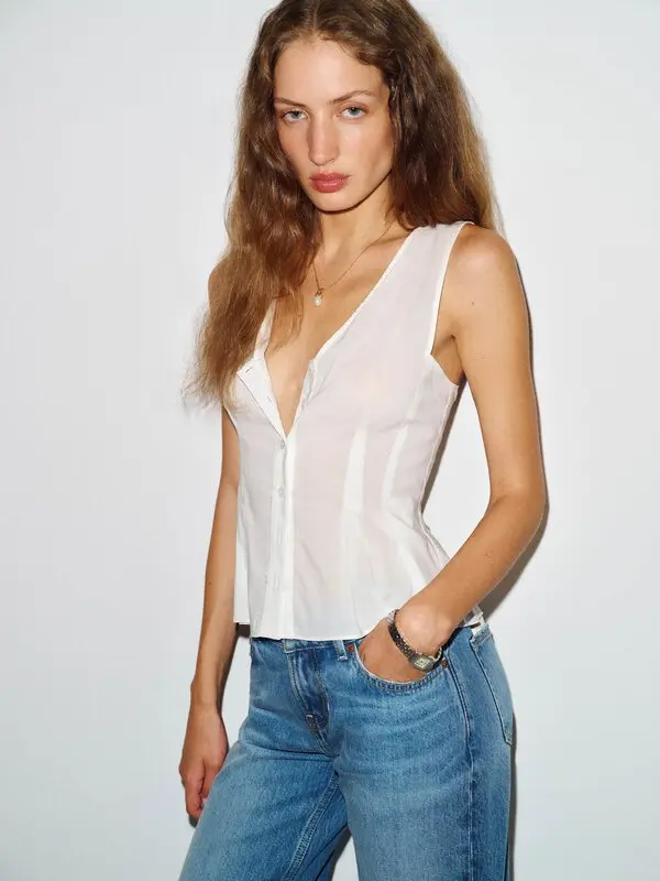 REFORMATION Ella-jane Top