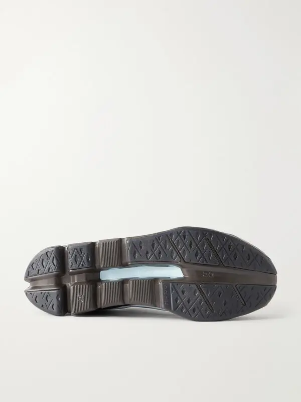 On Cloudflow 5 Ad Fast Mesh-trimmed Shell Sneakers - Brown