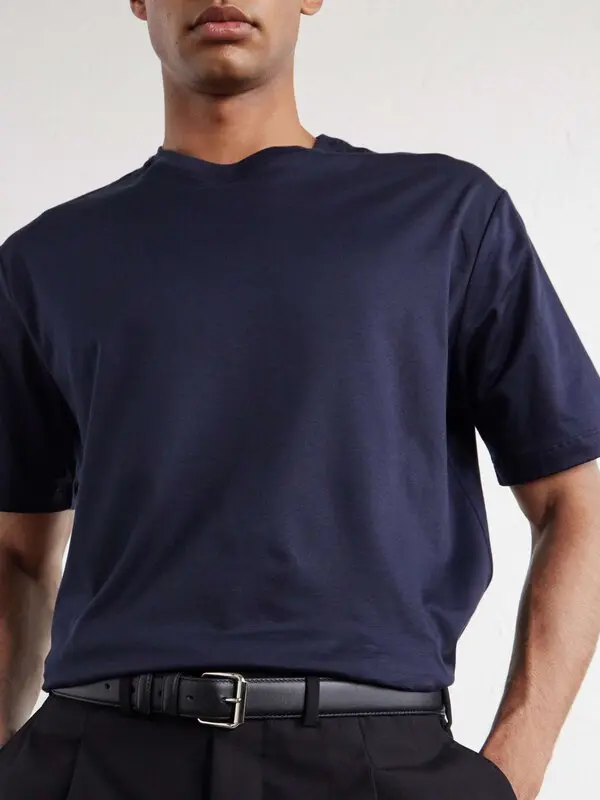 Kiton Cotton-jersey T-shirt