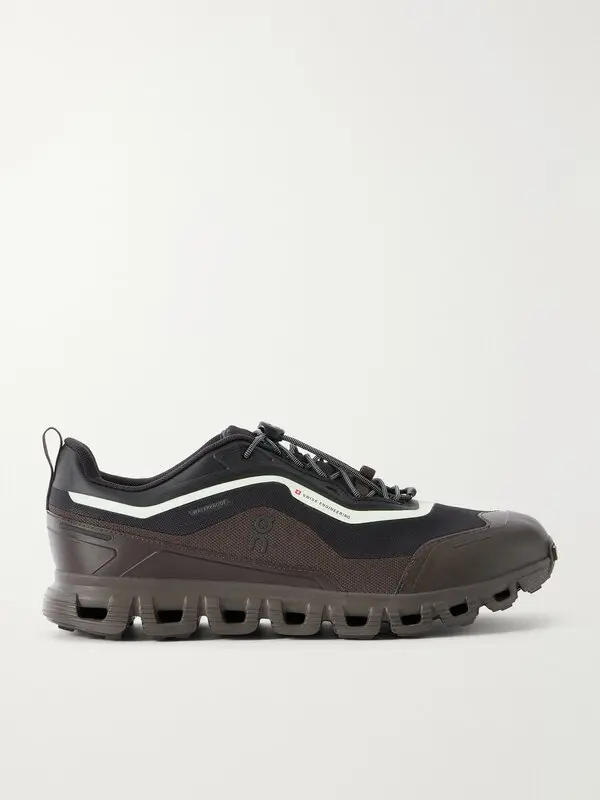 On Cloud 6 Geo Stretch-knit Sneakers