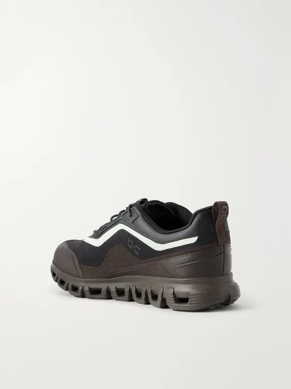 On Cloud 6 Geo Stretch-knit Sneakers