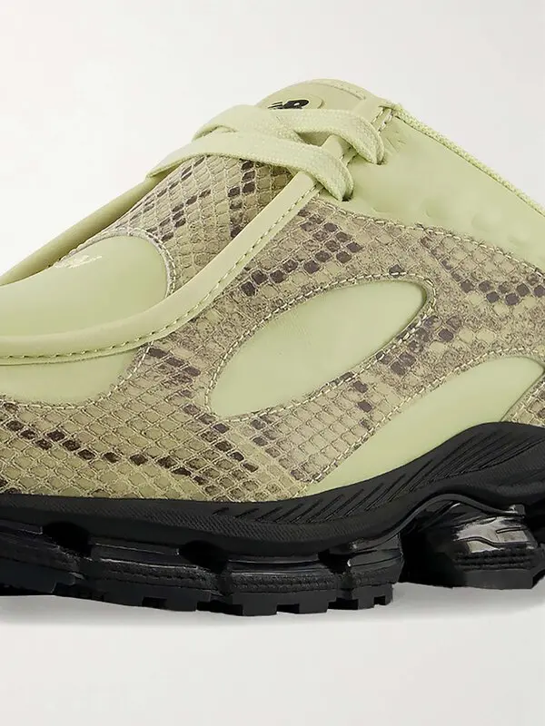 NEW BALANCE 1890 Snake-effect Leather Sneakers