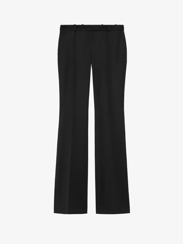 Alexander McQueen Tailored Bootcut Trousers - Black