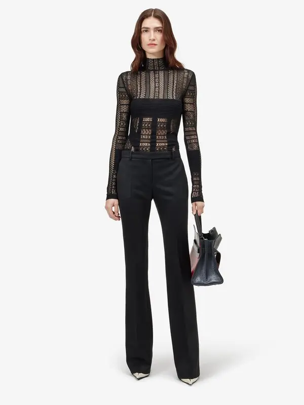 Alexander McQueen Tailored Bootcut Trousers