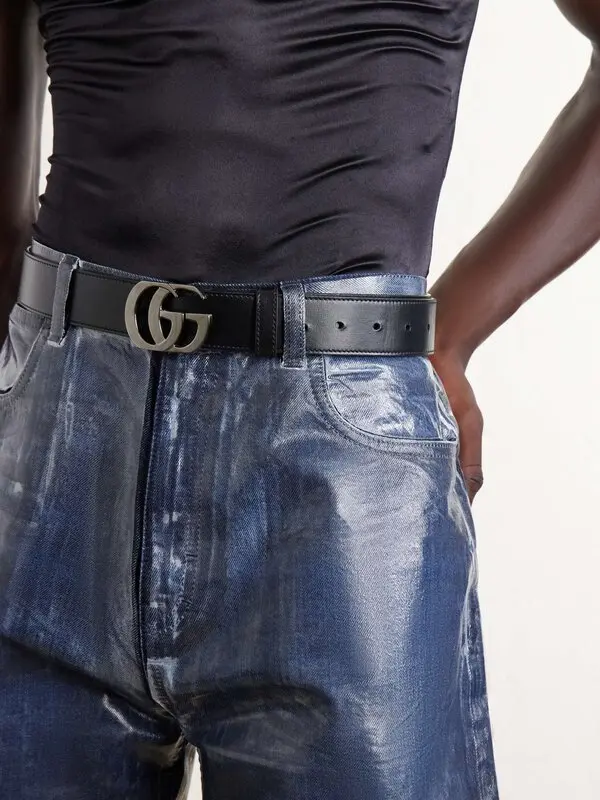 Gucci 3.5cm Marmont Leather Belt