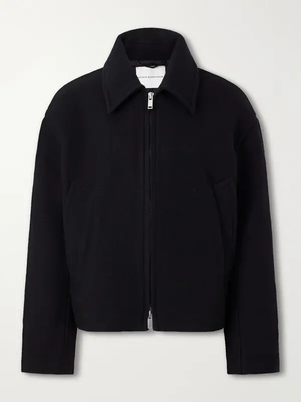Studio Nicholson Wool And Cashmere-blend Zip-up Blouson Jacket