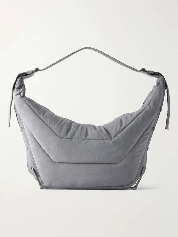 LEMAIRE Soft Game Large Quilted Nylon-canvas Messenger Bag