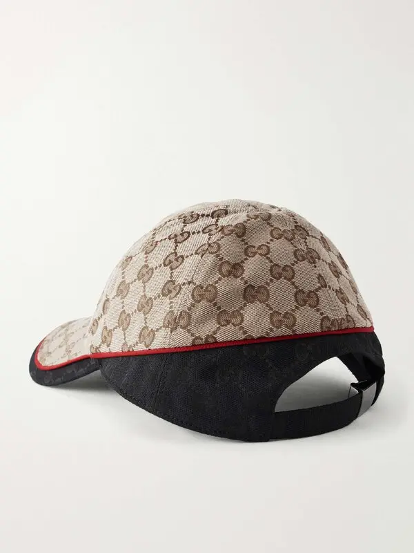 Gucci Monogrammed Twill Cap