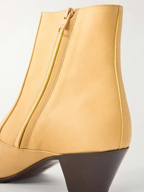 Celine 55 Leather Chelsea Boots
