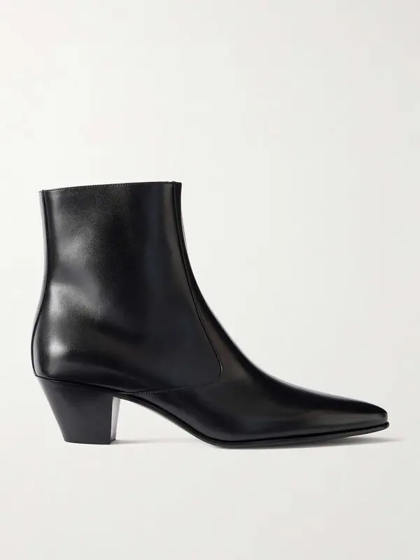 Celine 55 Leather Chelsea Boots