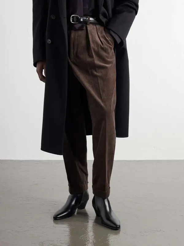 Celine 55 Leather Chelsea Boots