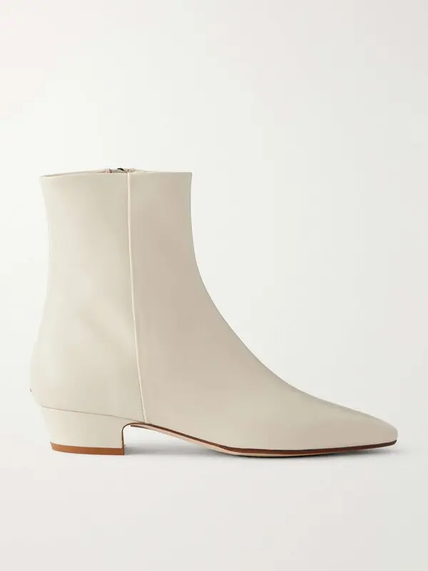 AeydĒ Lila Leather Ankle Boots