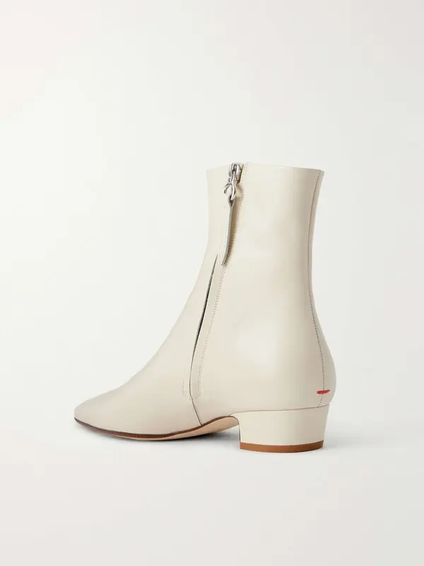 AeydĒ Lila Leather Ankle Boots