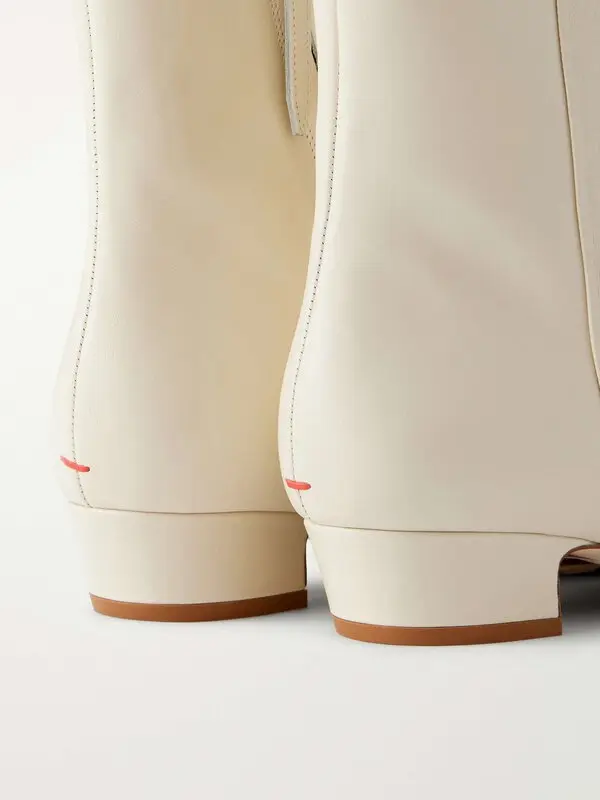 AeydĒ Lila Leather Ankle Boots