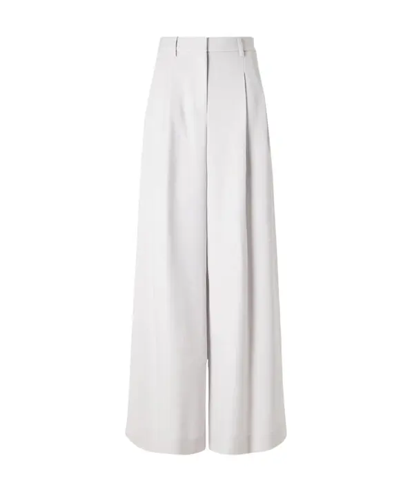 TWP Avery Stretch Wool-crepe Wide-leg Pants