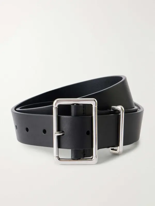 Gabriela Hearst Marlene Embellished Leather Belt - Black