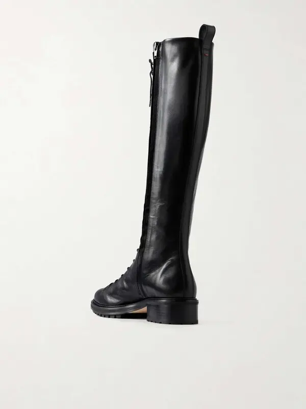 AeydĒ Rikki 45 Leather Knee Boots