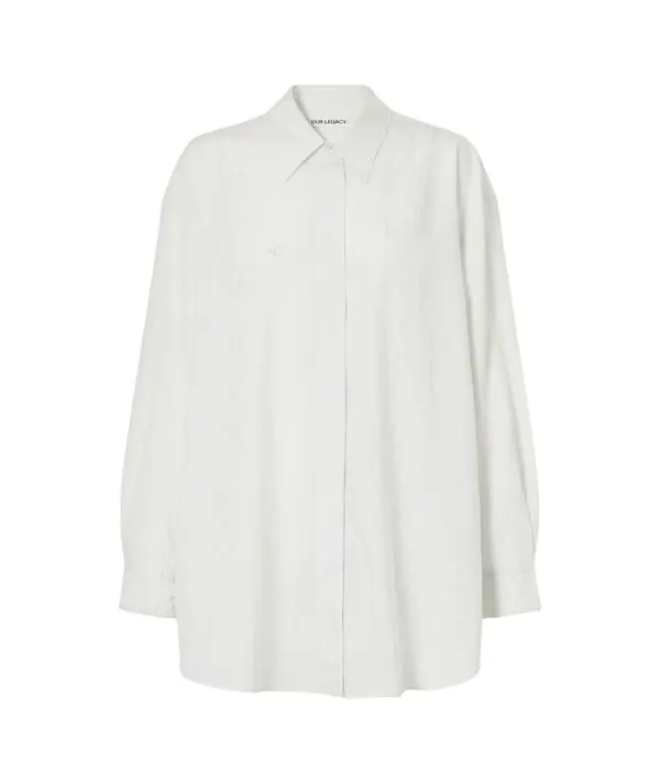Our Legacy Heirloom Striped Modal-blend Shirt