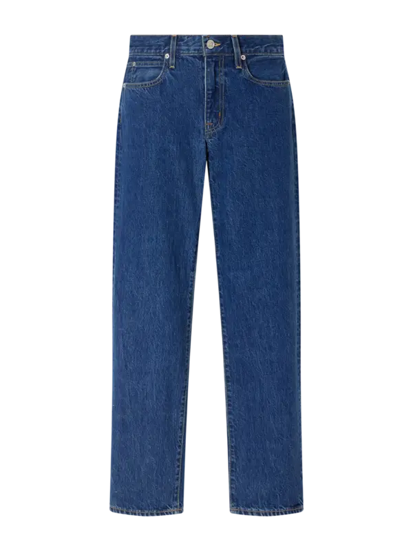 SLVRLAKE Chloe Low-rise Straight-leg Jeans - Blue
