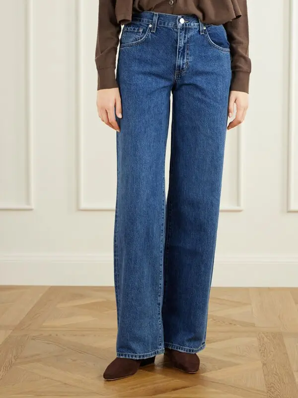 TWP Straight High-waist Straight-leg Jeans