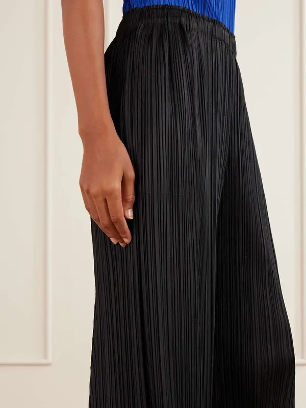 Issey Miyake Bouquet Plissé Wide-leg Pants
