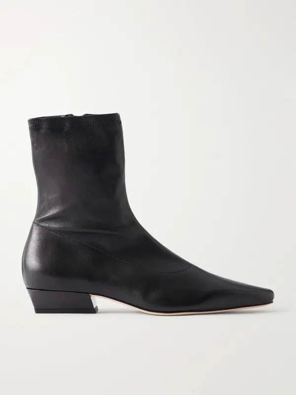 Staud Wally Leather Ankle Boots