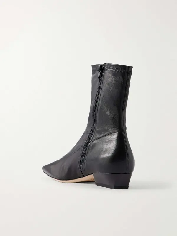 Staud Wally Leather Ankle Boots