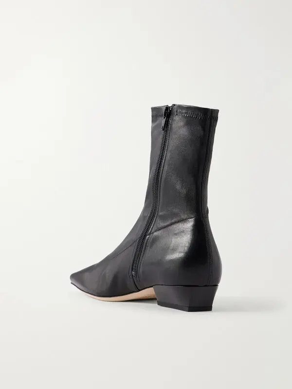 Staud Wally Leather Ankle Boots