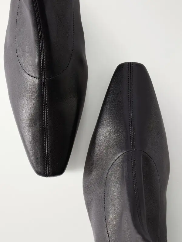 Staud Wally Leather Ankle Boots