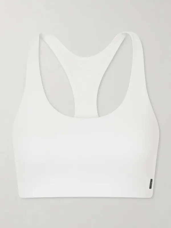 On Studio Racerback Sports Bra - White
