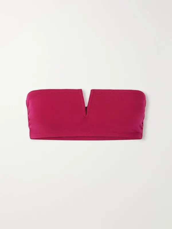 ERES Arcade Strapless Bikini Top - Pink