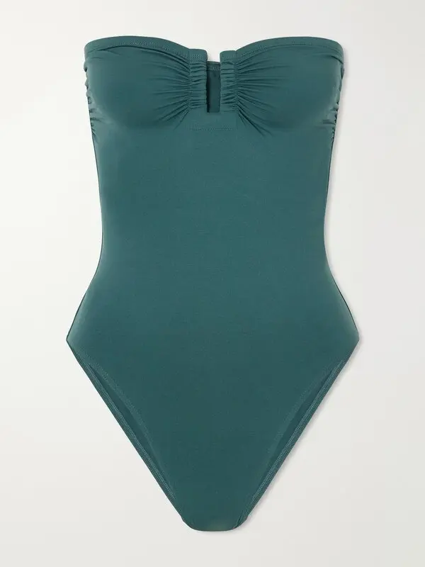 ERES Le Cassiopée Bandeau Swimsuit - Green
