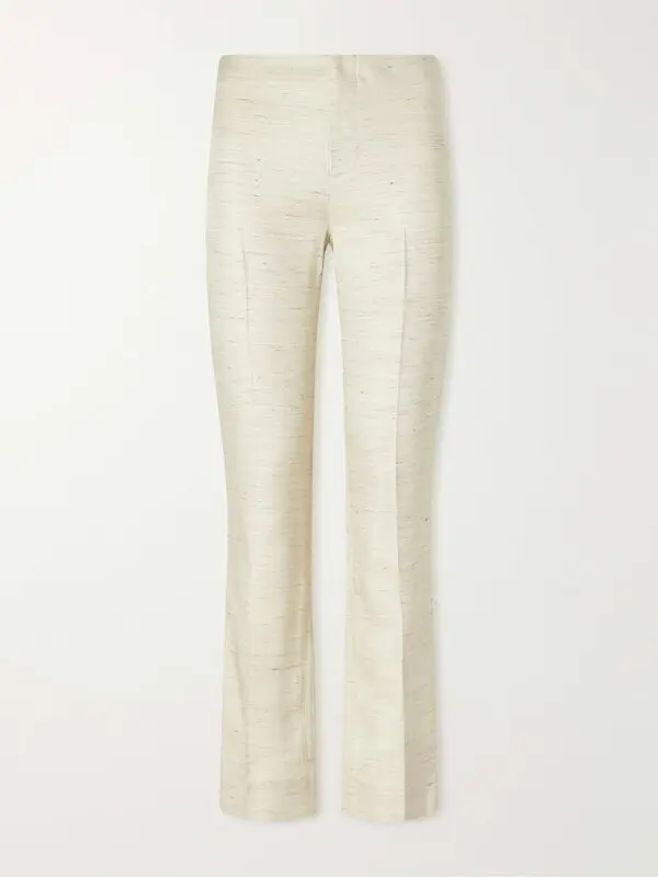 LIBEROWE Lilian Twill Straight-leg Pants