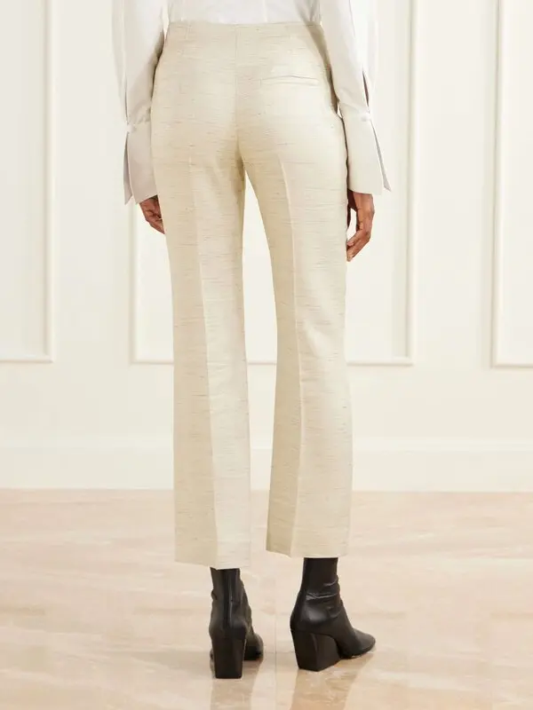 LIBEROWE Lilian Twill Straight-leg Pants
