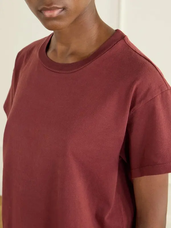 SLVRLAKE Square Cotton-jersey T-shirt