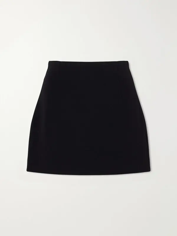 LIBEROWE Vera Wool Mini Skirt - Black
