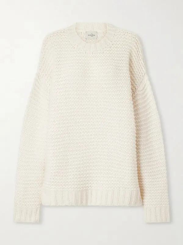 Le Kasha Maliojia Cashmere Sweater - White