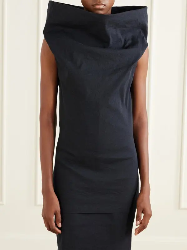 Issey Miyake Allow Stretch Washi-blend Top - Blue