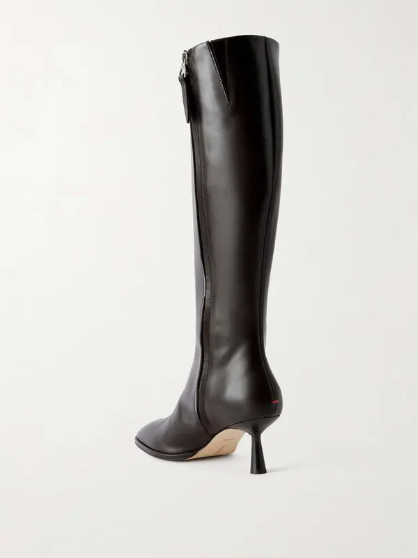 AeydĒ Catherine 65 Leather Knee Boots