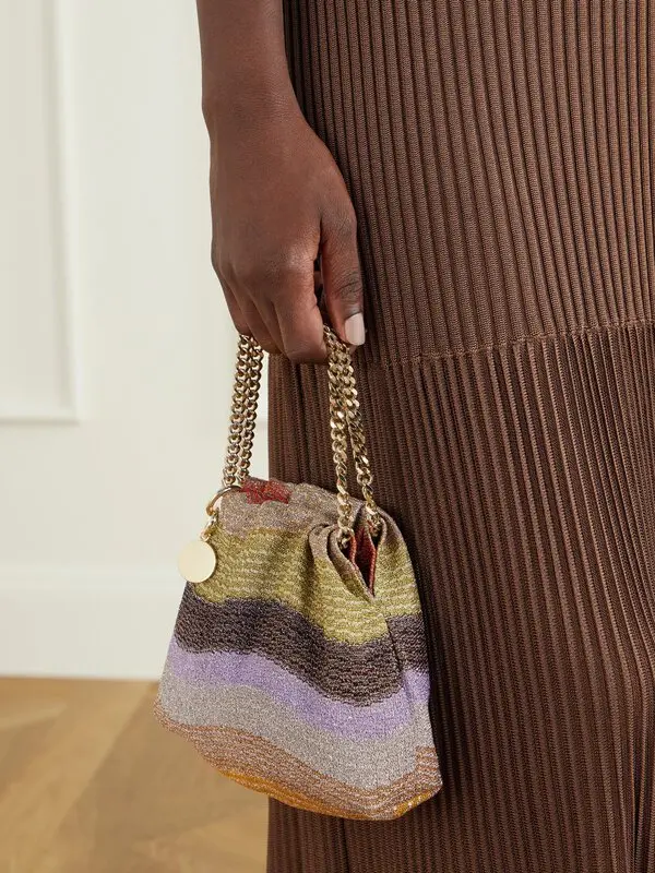 Missoni Raschel Striped Shoulder Bag