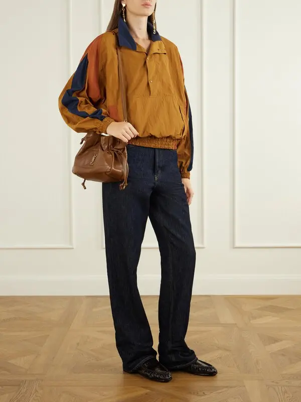 Saint Laurent Jamie Quilted Leather Shoulder Bag - Brown