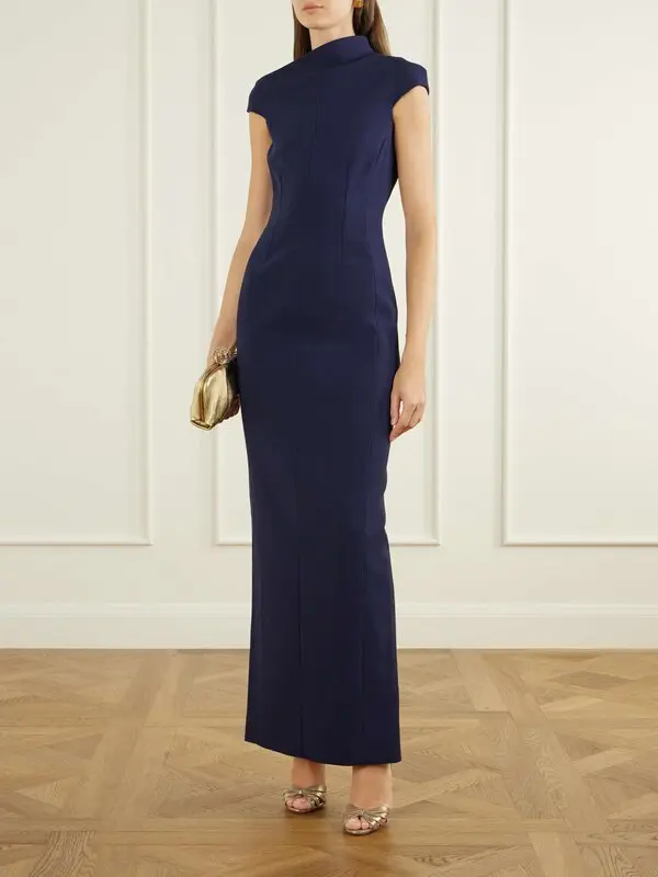 Solace London Arion Crepe Gown