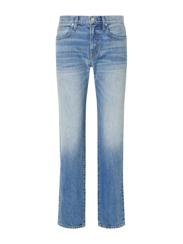 SLVRLAKE Low-rise Straight-leg Jeans - Blue