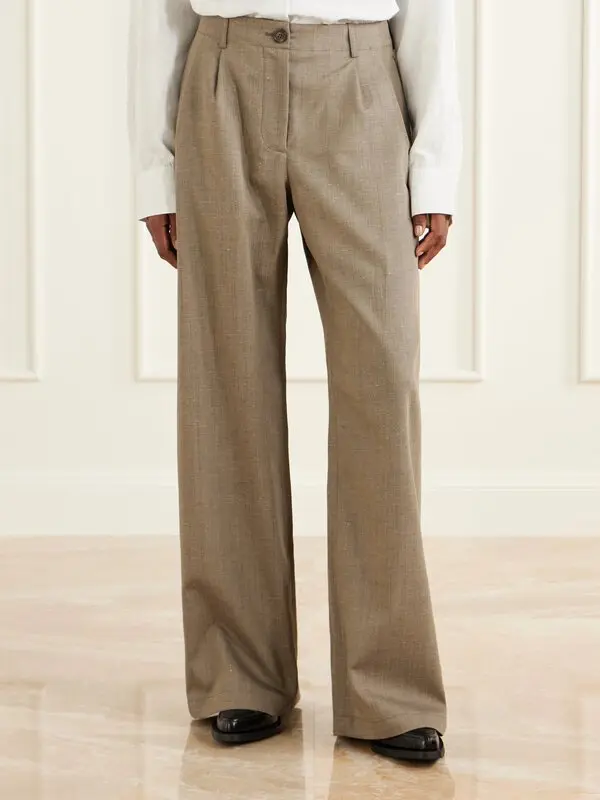 Our Legacy Wool-blend Wide-leg Pants